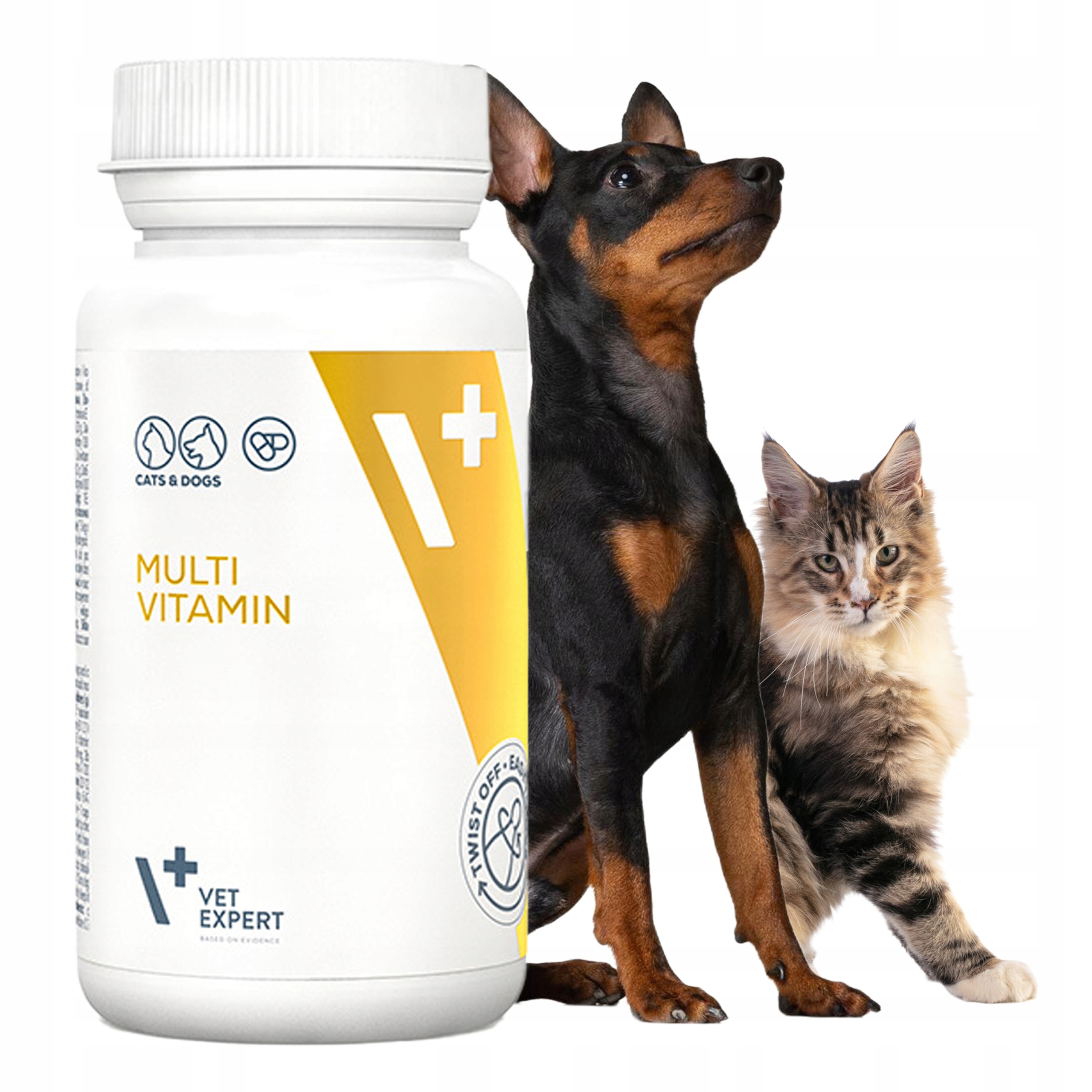 Preparat dla psów i kotów witaminy Vet Expert Multivitamin 30 kapsułek ...