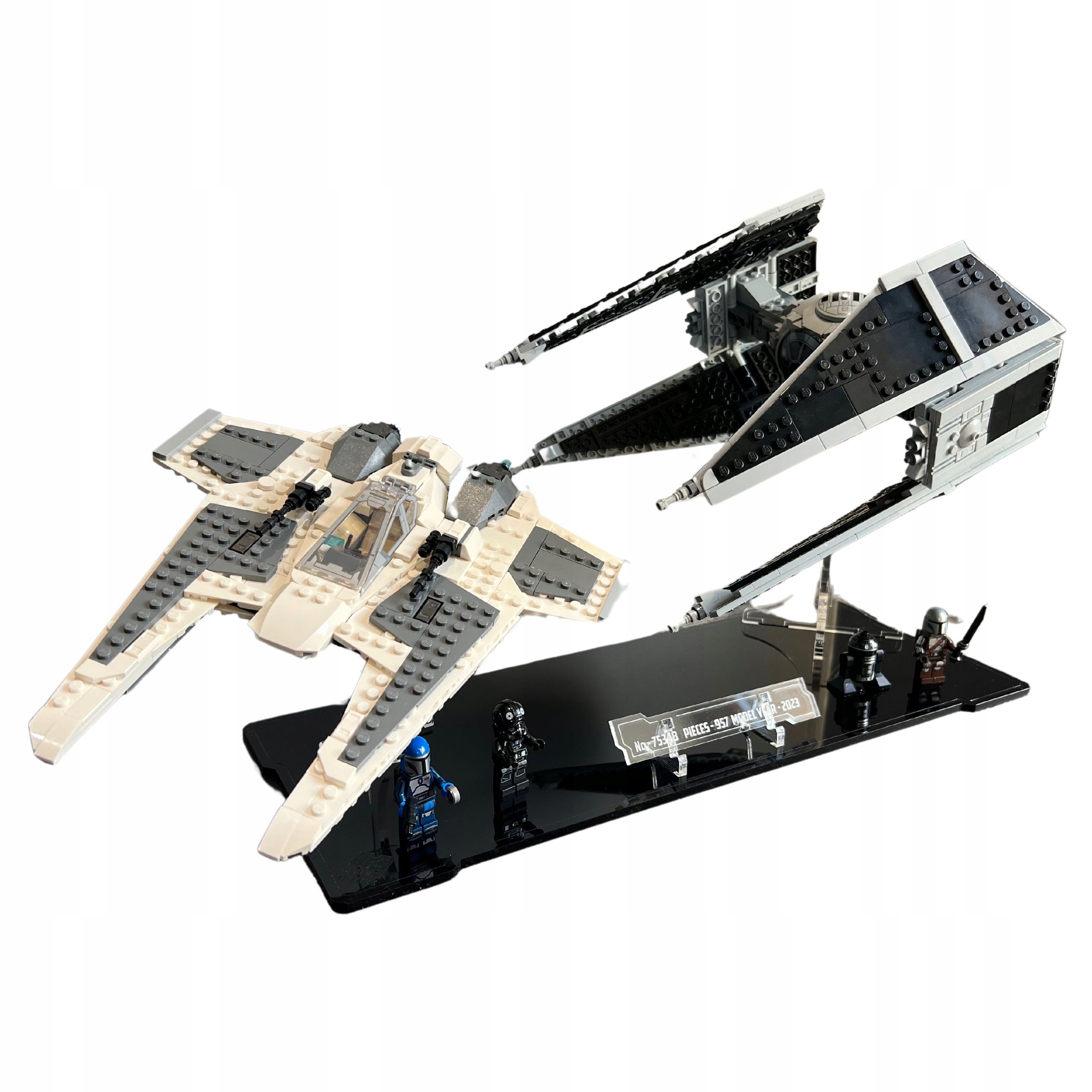 Podstawka BlackedBrick do LEGO 75348 Star Wars Fang Fighter TIE ...