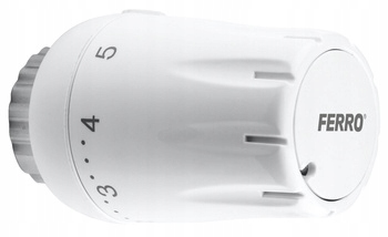 FERRO GŁOWICA TERMOSTATYCZNA CIECZOWA BIAŁA (5901095693694) • Cena ...