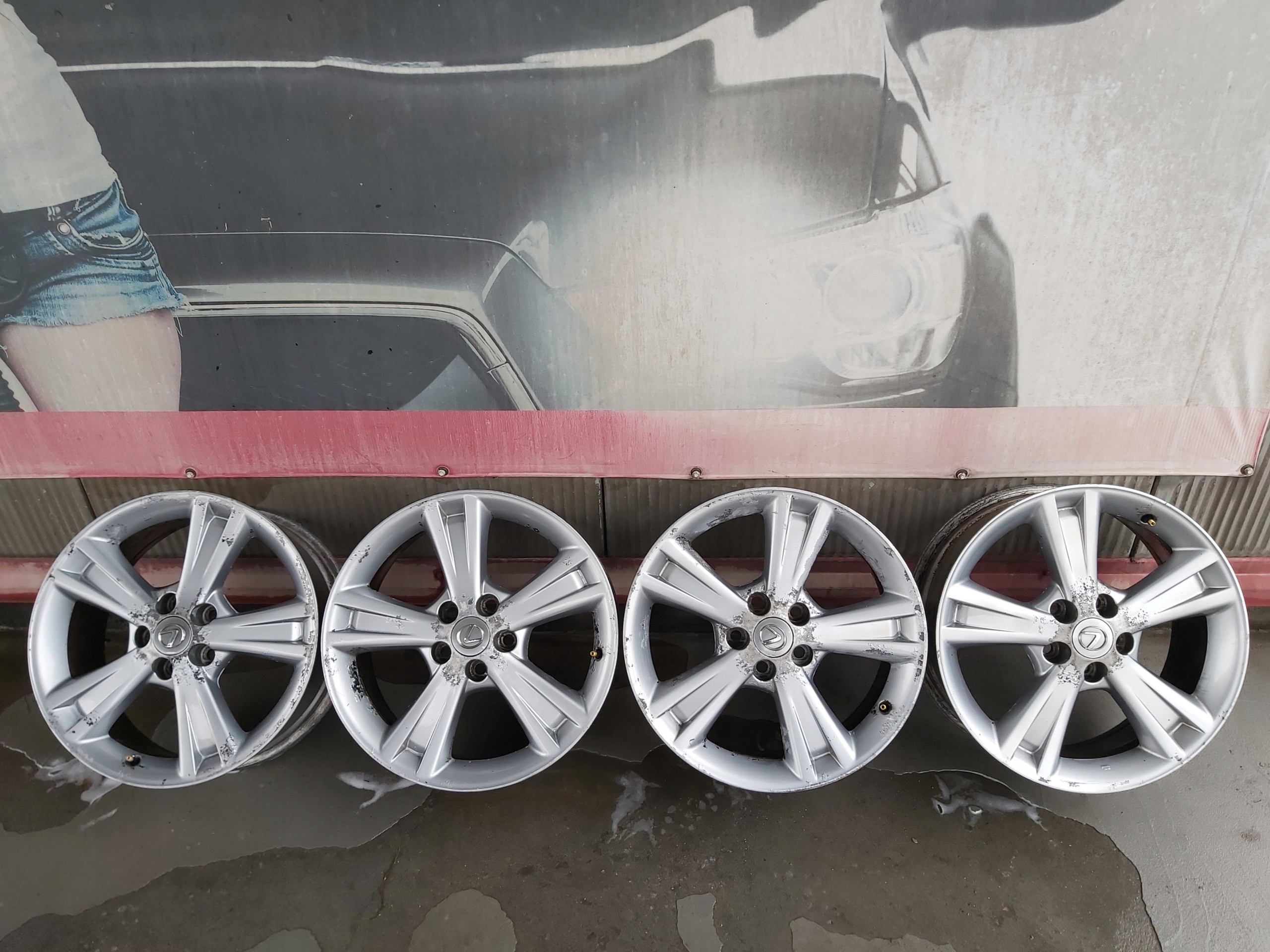 FELGI ALUFELGI 18 LEXUS RX II RX400 RX300 RX400H FELGI ALUFELGI 18 ...