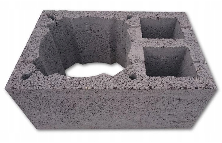 Pustak KW2 36x54x24 cm spalinowy dymowy keramzyt gar obudowa komin ...