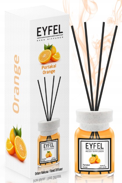 EYFEL Patyczki zapachowe dyfuzor zapach do domu pomarańcza 120 ml (8681301012231) • Cena, Opinie ...