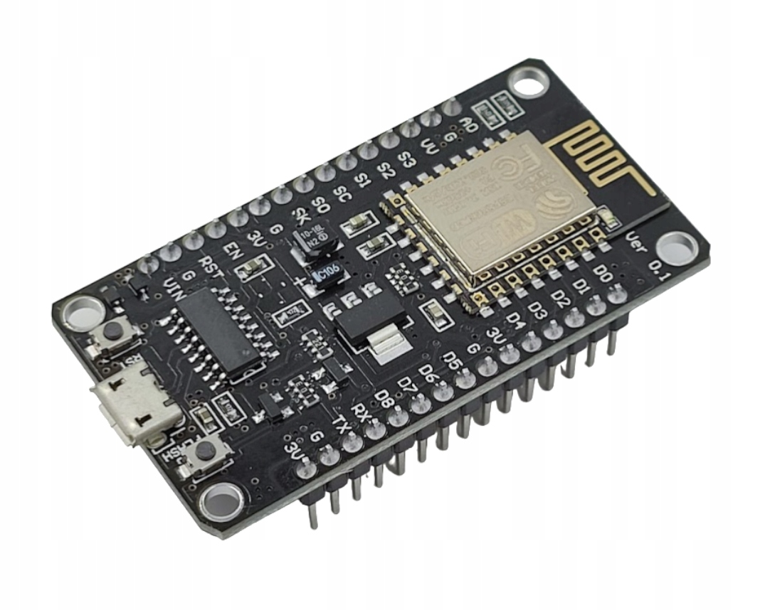 ESP8266 V3 NodeMCU ESP-12E 4MB WiFi - CH340 IoT - Sklep, Opinie, Cena w ...