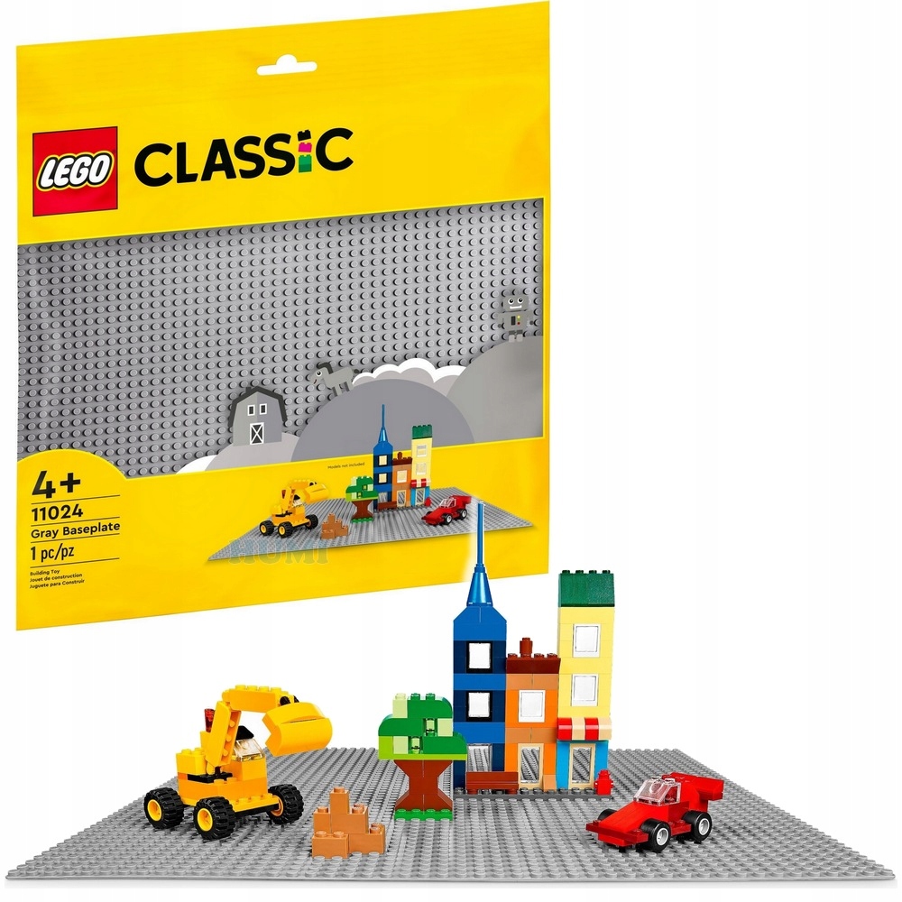 LEGO 11024 CLASSIC Duża Szara płytka konstrukcyjna podstawka ...