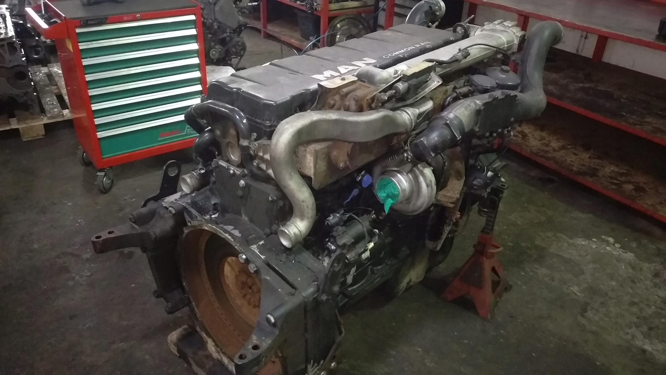 Silnik MAN D2676LF03 480KM Euro 2 MAN TGX MAN TGA MAN D26 E2 za 28900 ...