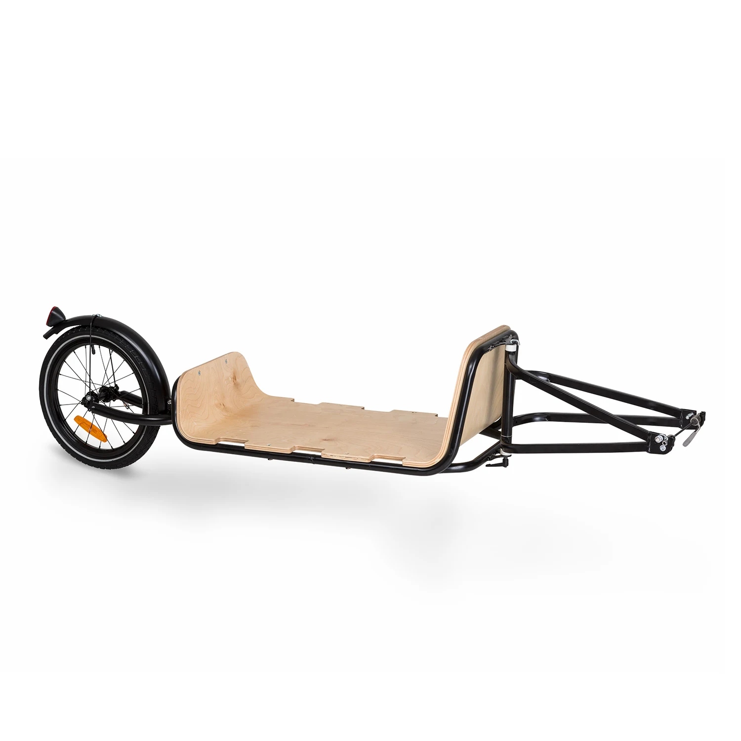 PRZYCZEPKA ROWEROWA TRANSPORTOWA BAGAŻOWA WÓZEK DO ROWERU SZTYWNY 30KG ...