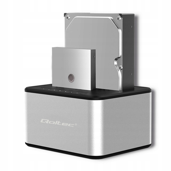 Qoltec Stacja dokująca dysków 2x HDD/SSD 2.5 Qoltec Stacja dokująca dysków 2x HDD/SSD 2.5