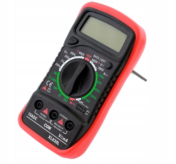 Miernik cyfrowy multimetr XL830L SONDA (4539) - Sklep, Opinie, Cena w Allegro
