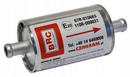 BRC ORYGINALNY FILTR FAZY LOTNEJ DO INSTALACJI LPG 67R-010663 za 55 zł ...