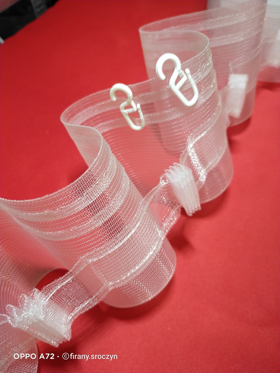 TAŚMA marszcząca 10cm transparentna system WAVE • Cena, Opinie ...