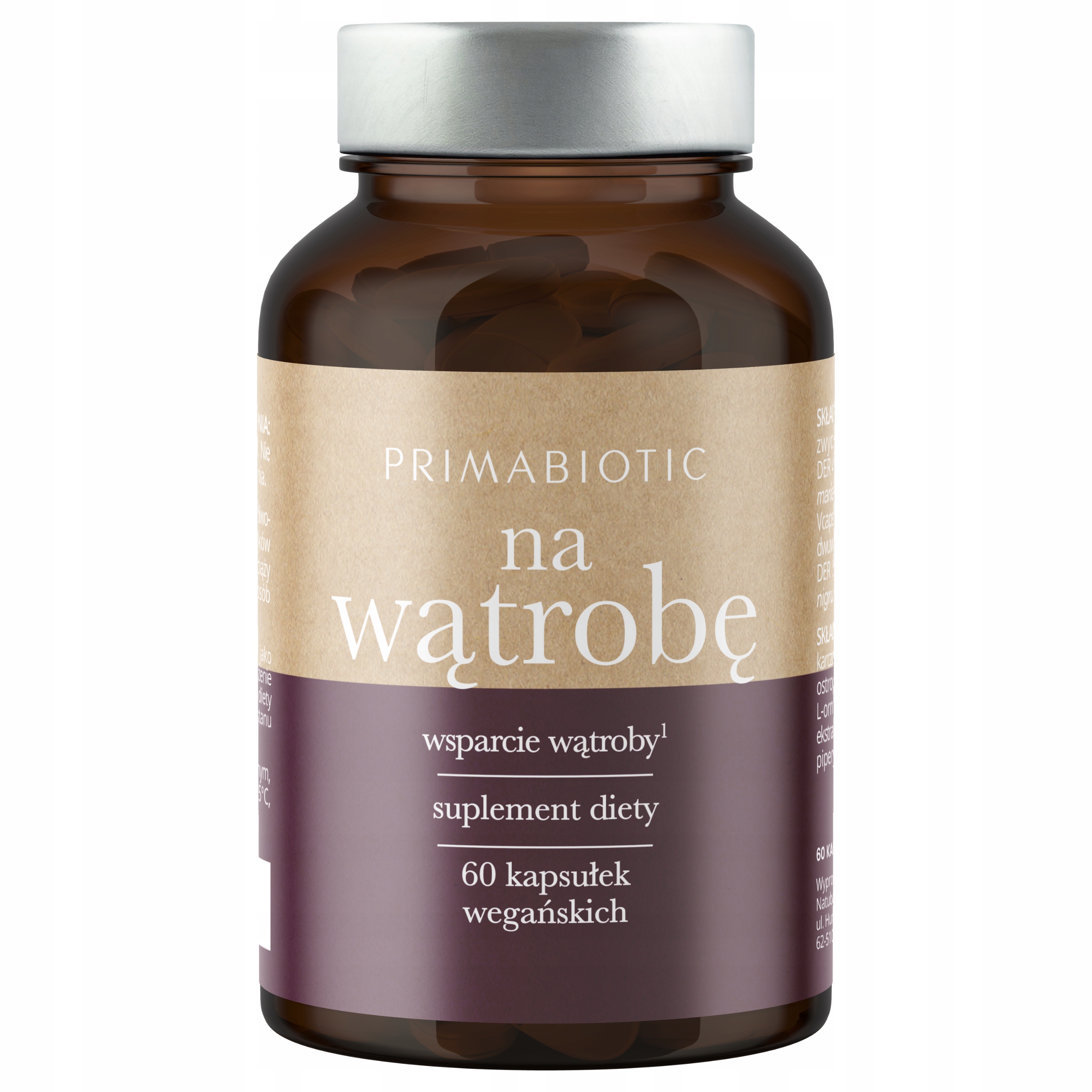 NA WĄTROBĘ PRIMABIOTIC 60 kaps. (5904538691110) • Cena, Opinie • Preparaty witaminowo-mineralne ...