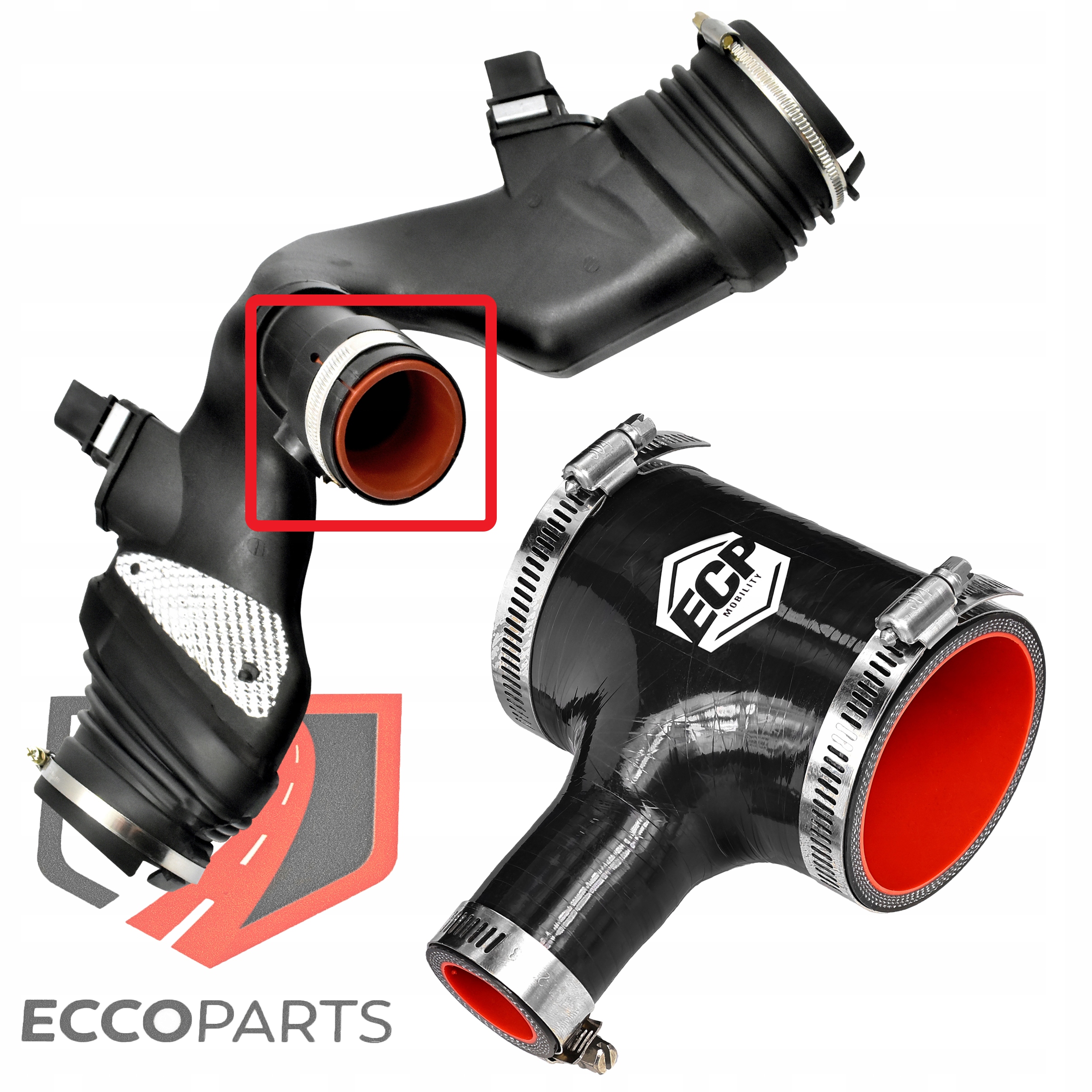 ZESTAW NAPRAWCZY RURA TURBO A6420907437 3.0D OM642 MERCEDES W204 W212 ...