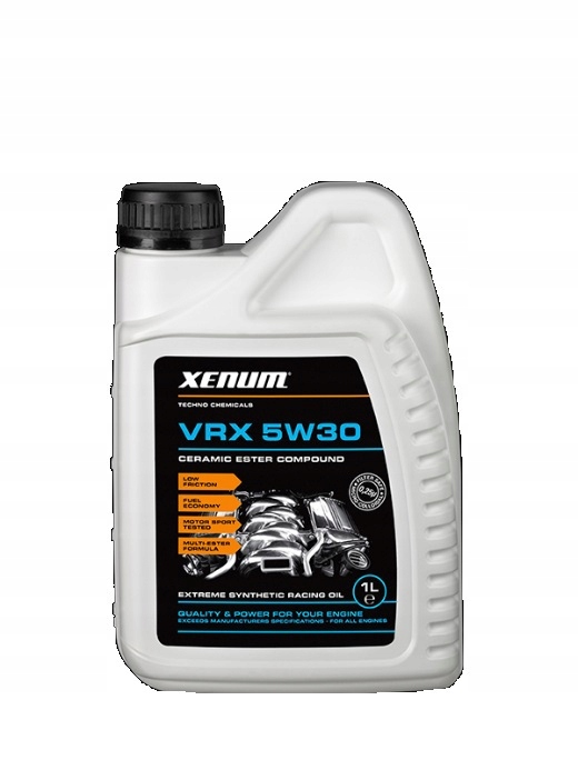 VRX 5W30 OLEJ SILNIKOWY CERAMICZNY XENUM 5425015541112 za 220.00PLN z ...