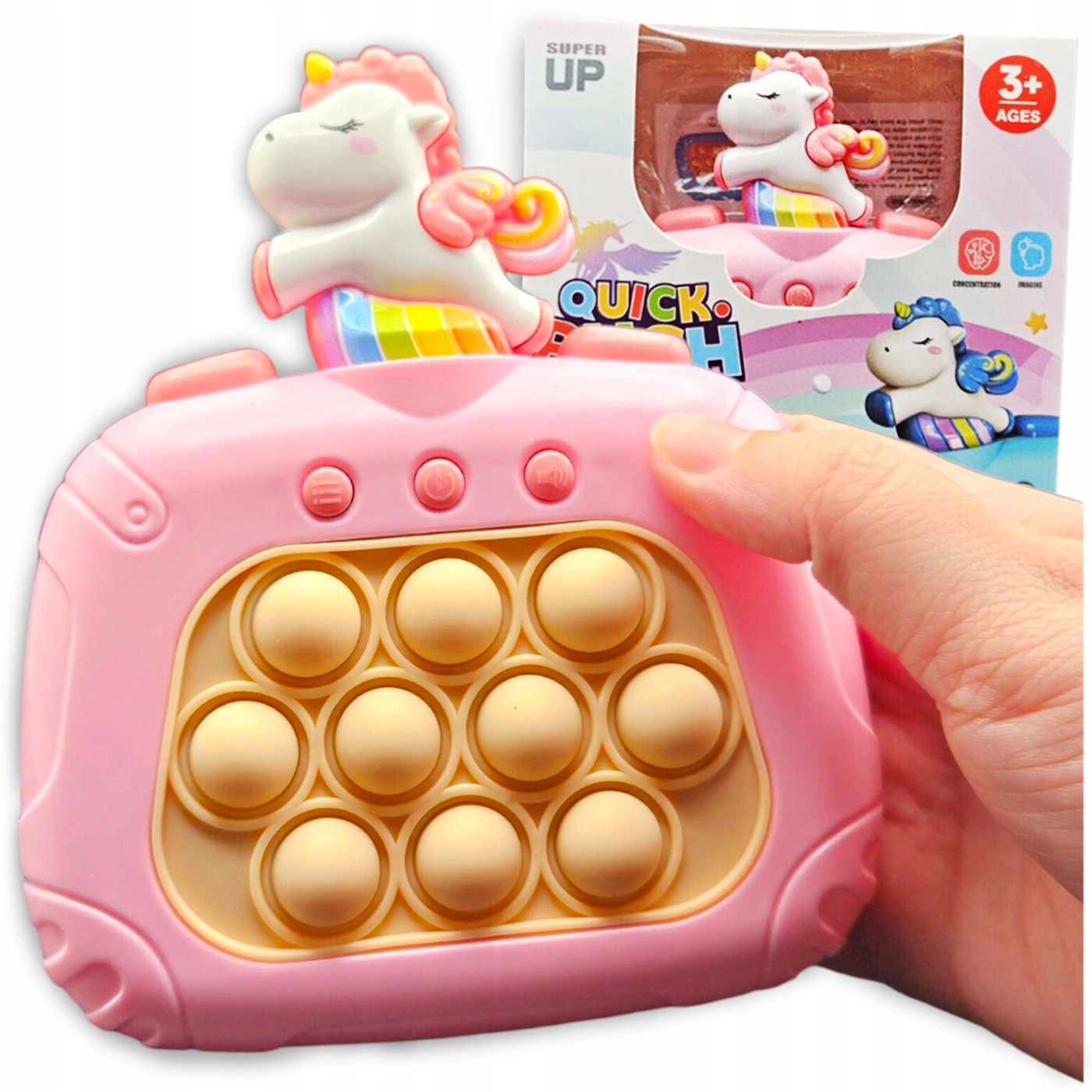 GRA ZRĘCZNOŚCIOWA POPIT ANTYSTRESOWA SENSORYCZNA BĄBLE POP IT ...