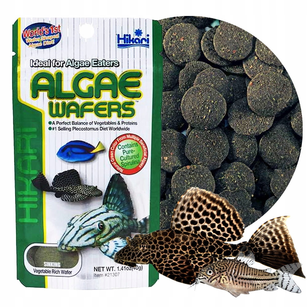 Hikari Mini Algae Wafers 22g dla glonojadów (042055214032) • Cena ...