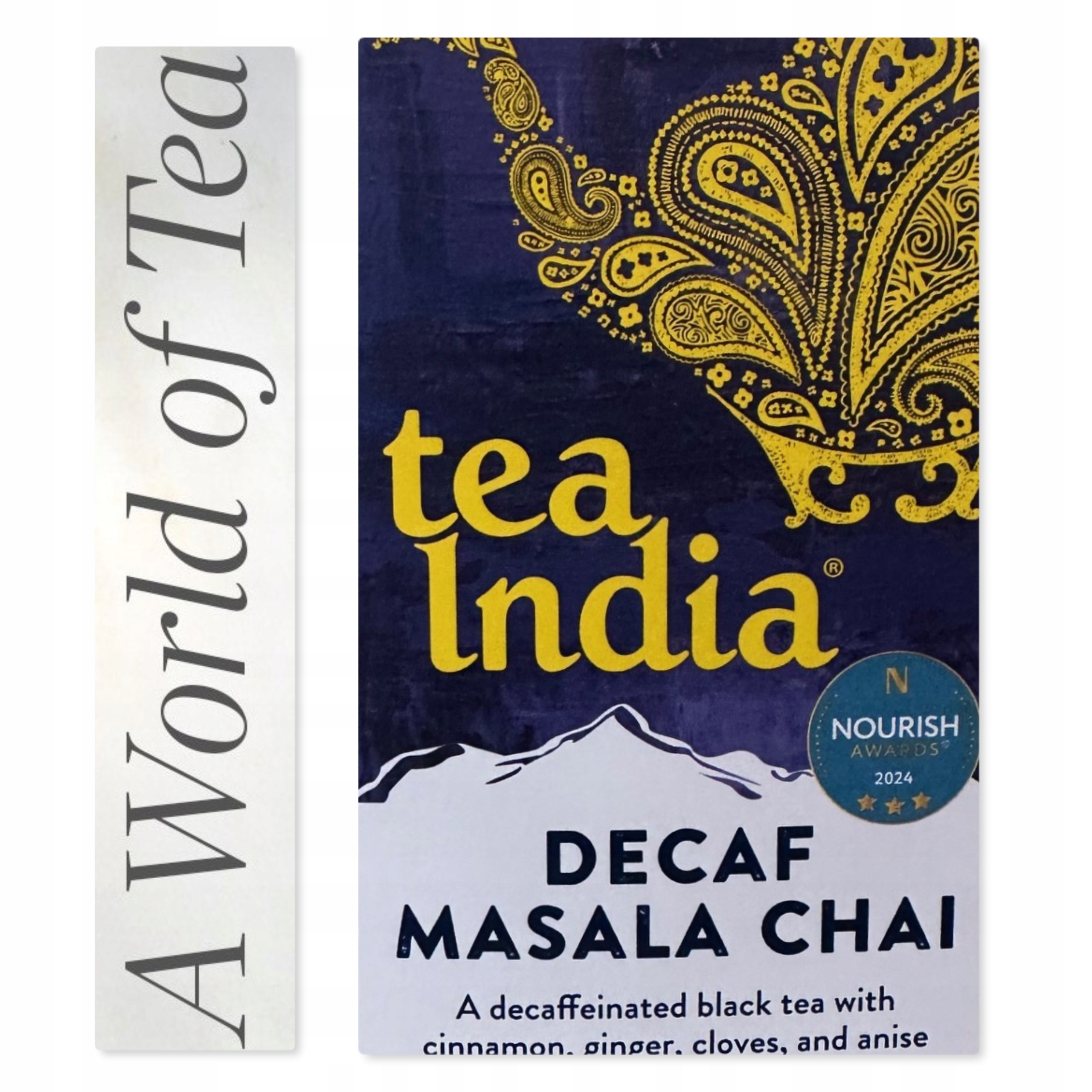 TEA INDIA aromás DECAF MASALA CHAI tea 40db 100g UK, (5010244006596 ...