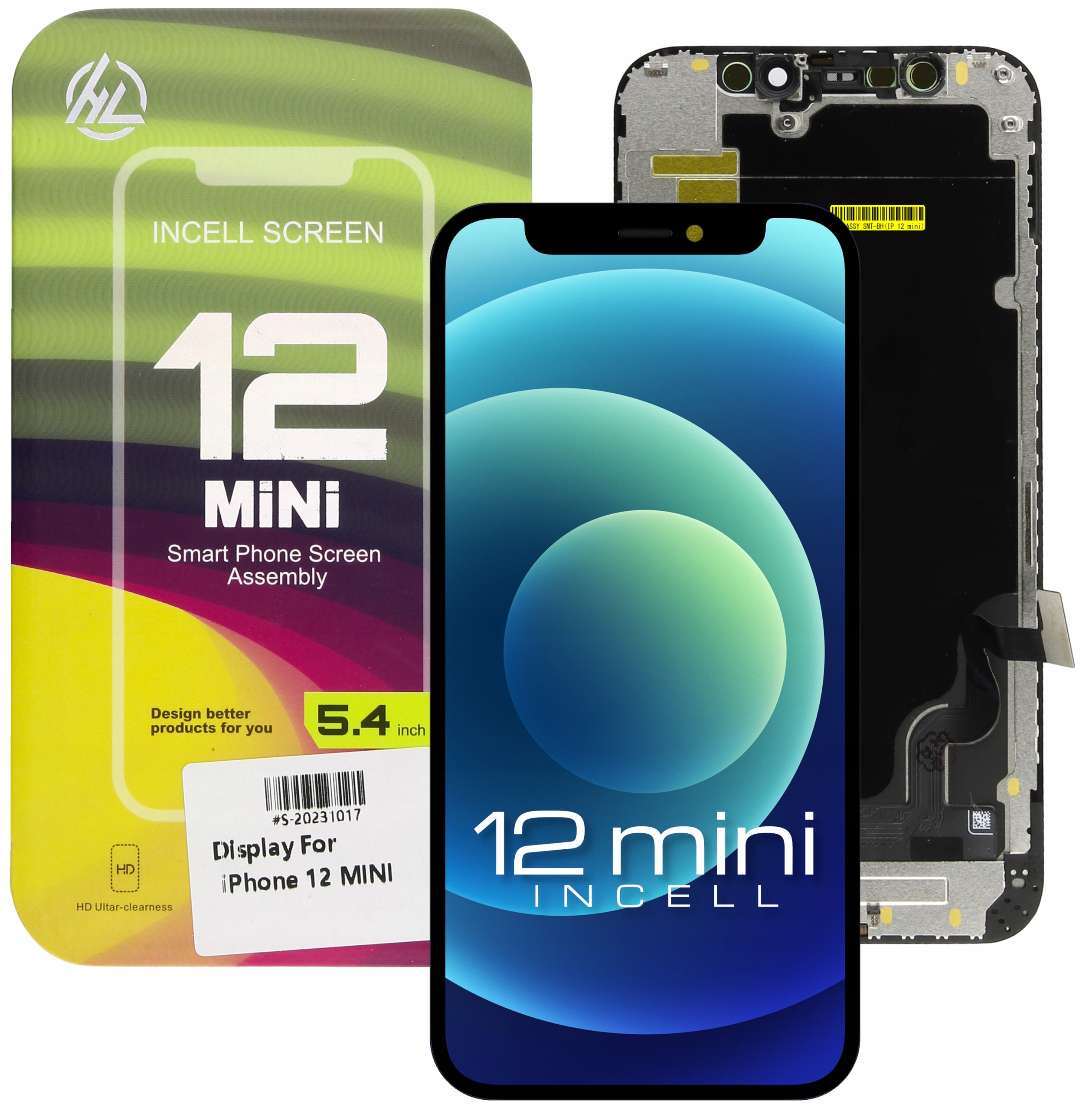 WYŚWIETLACZ EKRAN INCELL do iPhone 12 mini - Sklep, Opinie, Cena w Allegro.pl