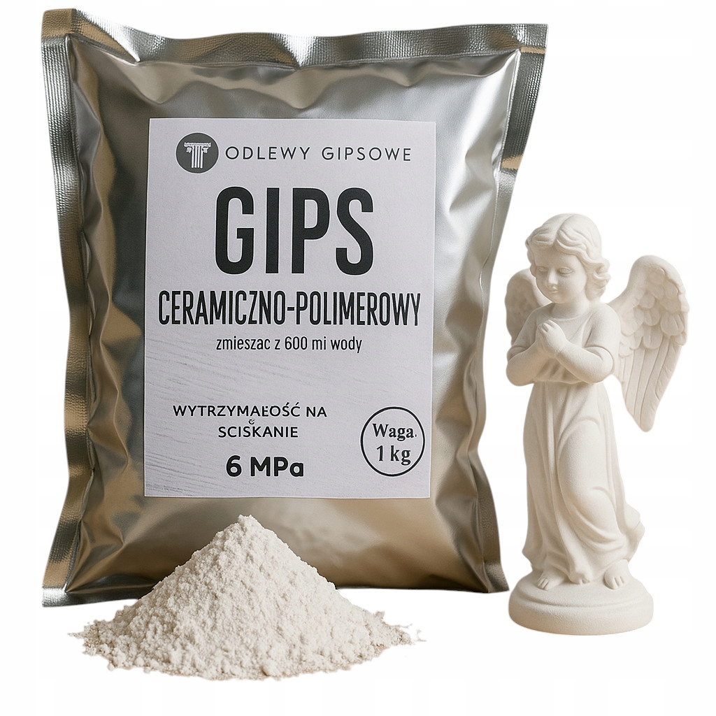 GIPS ODLEWNICZY POLIMEROWY MODELOWY 6MPa (5904305742274) • Cena, Opinie ...