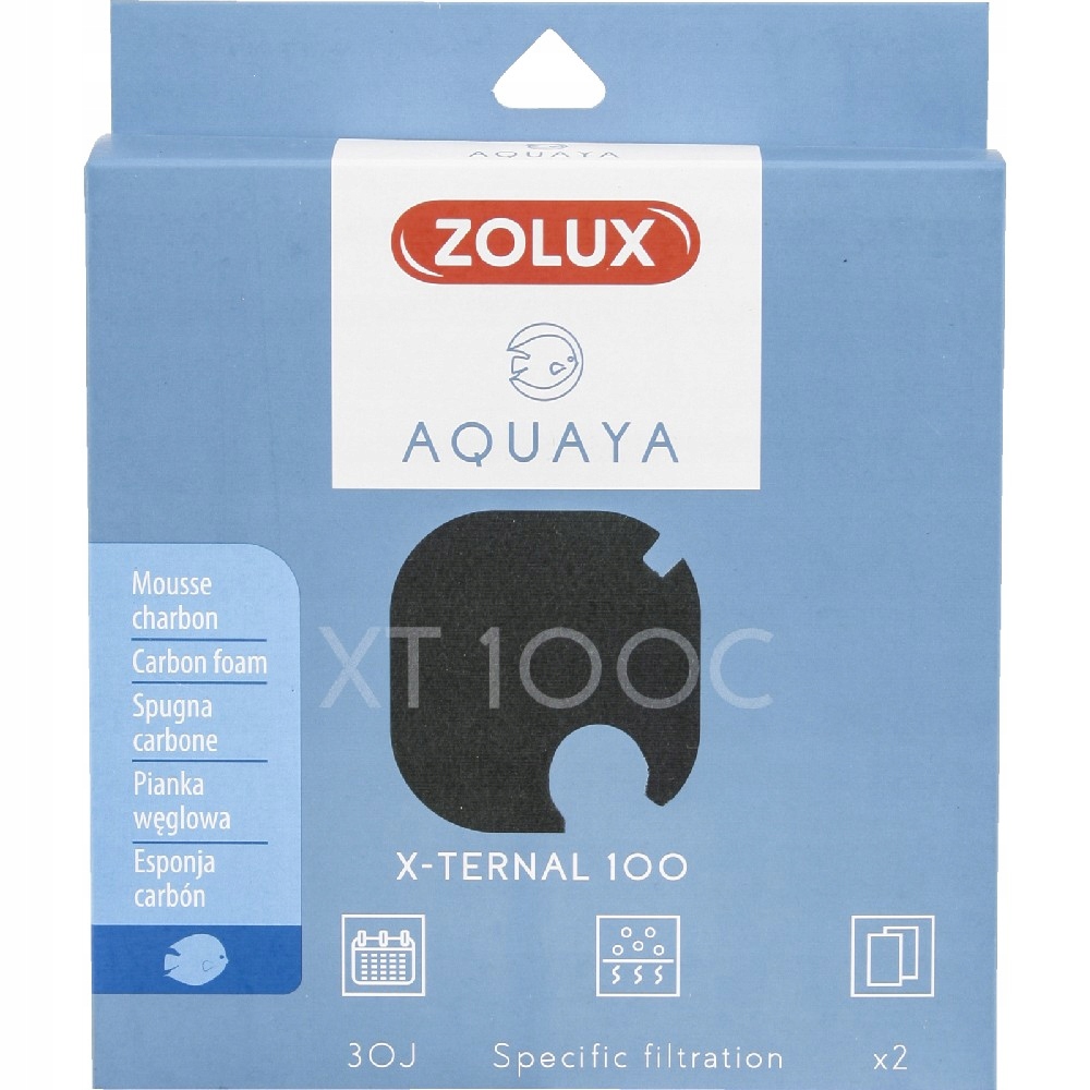 ZOLUX AQUAYA Wkład Carbon Xternal 100 (3336023302386) • Cena, Opinie ...