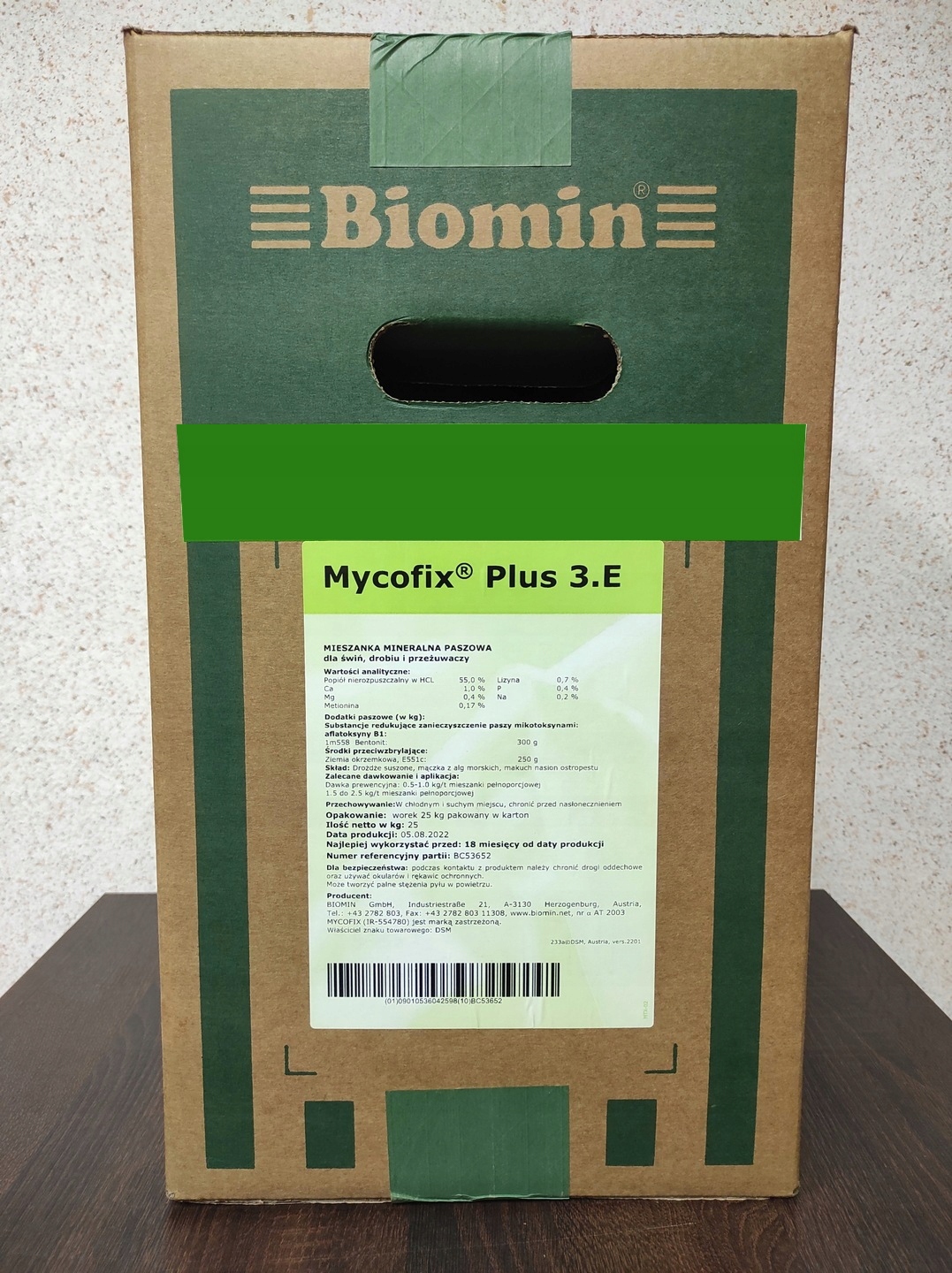 Mycofix PLUS 3.E PRODUKT WIĄŻĄCY MYKOTOKSYNY | Cena: 926.00PLN ...