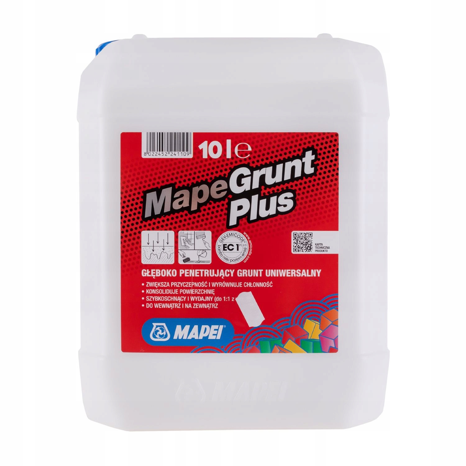 Grunt uniwersalny MAPEI MAPEGRUNT PLUS 10l (8022452241109) • Cena ... Grunt uniwersalny MAPEI MAPEGRUNT PLUS 10l (8022452241109) • Cena ...
