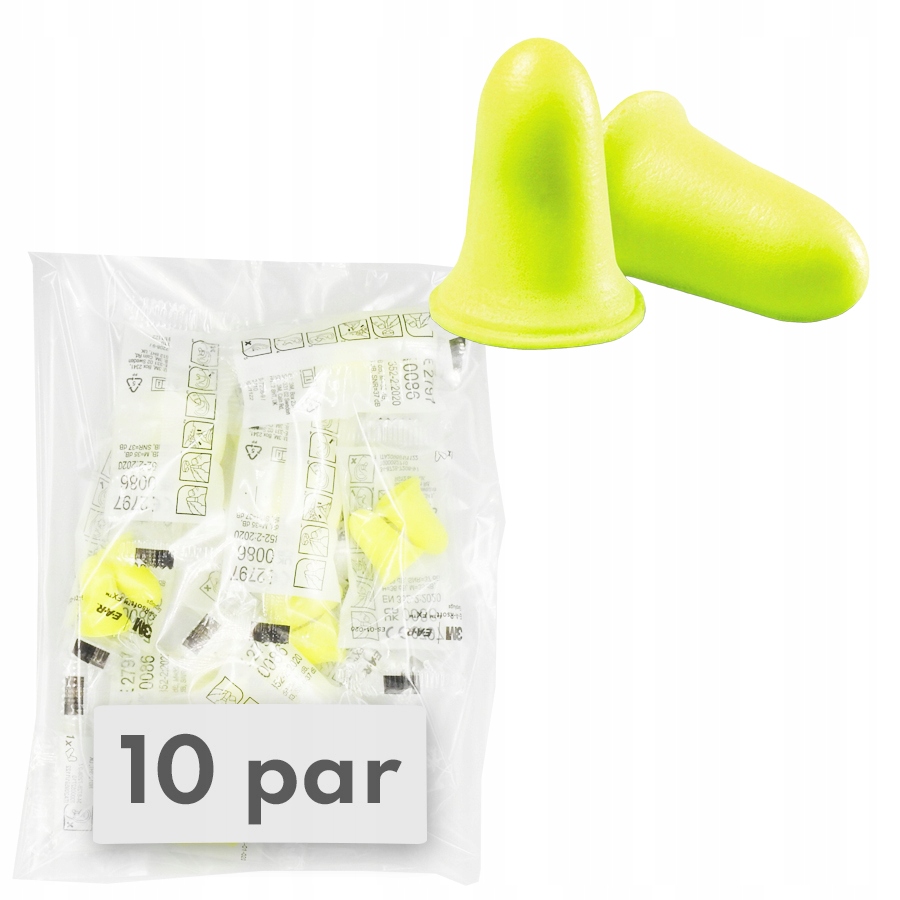 Zatyczki Stopery do Uszu 3M EAR SOFT FX 10 Par - 5015415104798 - 12521029582 - Allegro