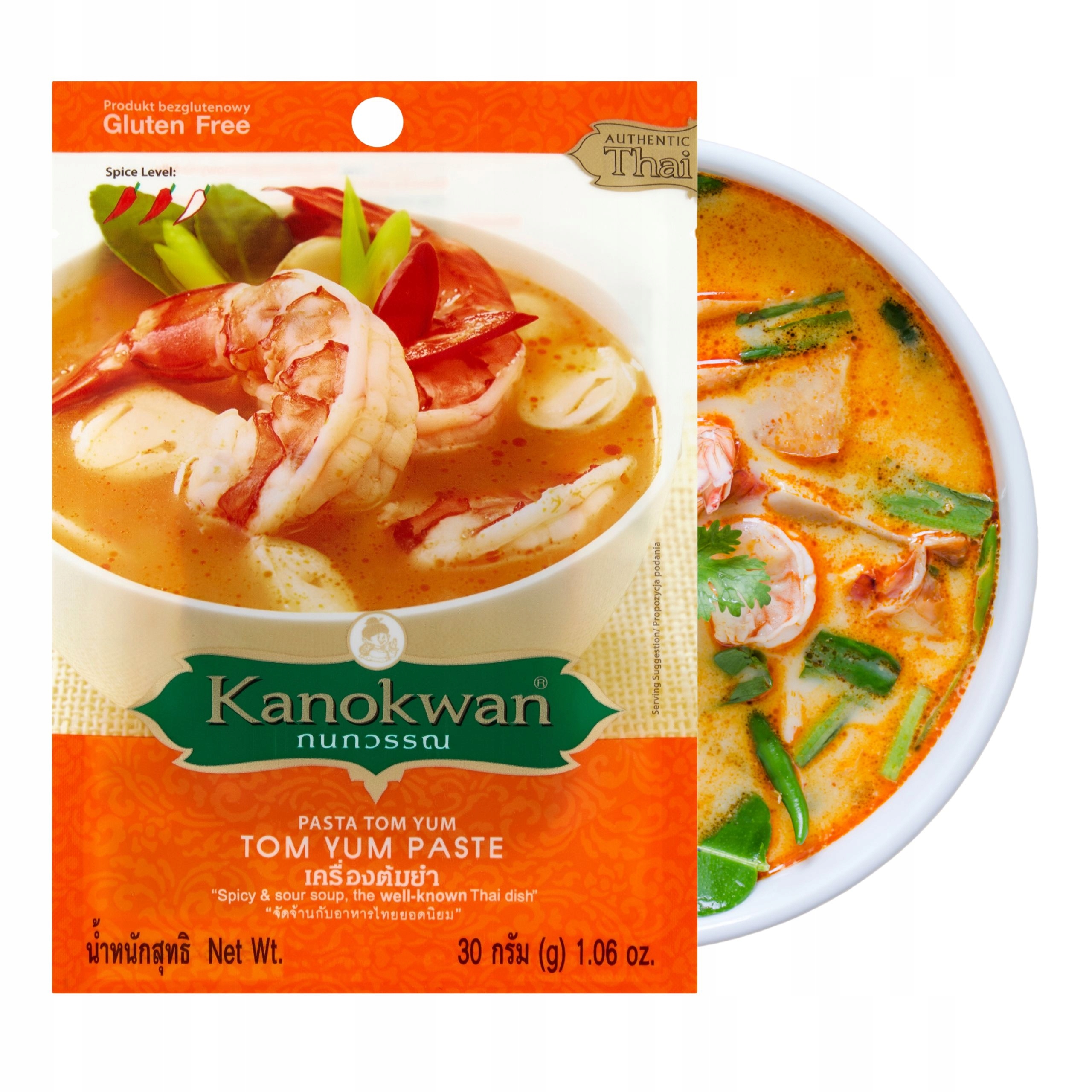 Pasta Tom Yum Kanokwan 30g (8858744800057) • Cena, Opinie • Kuchnie ...