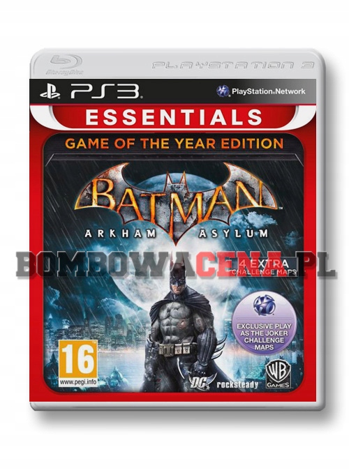 Batman: Arkham Asylum PlayStation 3 (PS3) pudełkowa • Cena, Opinie ...