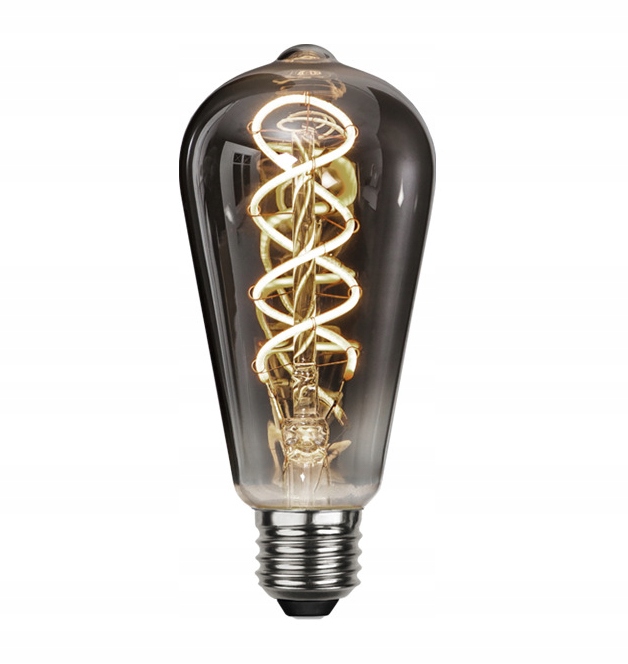 ŻARÓWKA OZDOBNA LED E27 ST64 6W DYMIONA SPIRALNA (5905538510241) • Cena ...