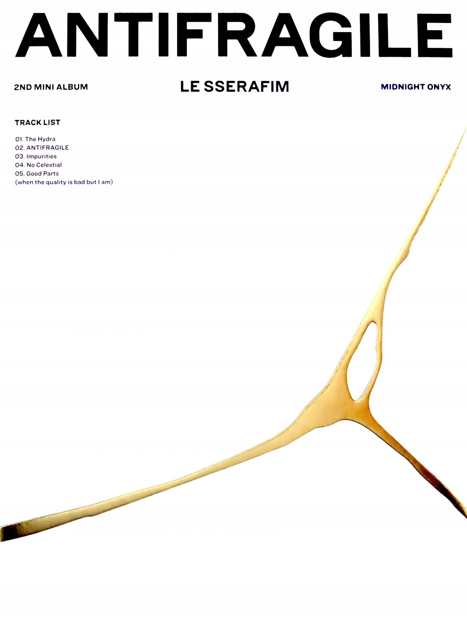 LE SSERAFIM: ANTIFRAGILE (STANDARD VERSION - VOL.1 12821651956 - Sklepy ...