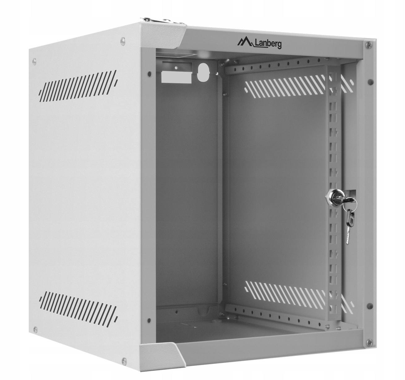 SZAFA RACK 10" 6U 280x310 SZAFKA SERWEROWA WISZĄCA CZARNA DRZWI SZKLANE ...