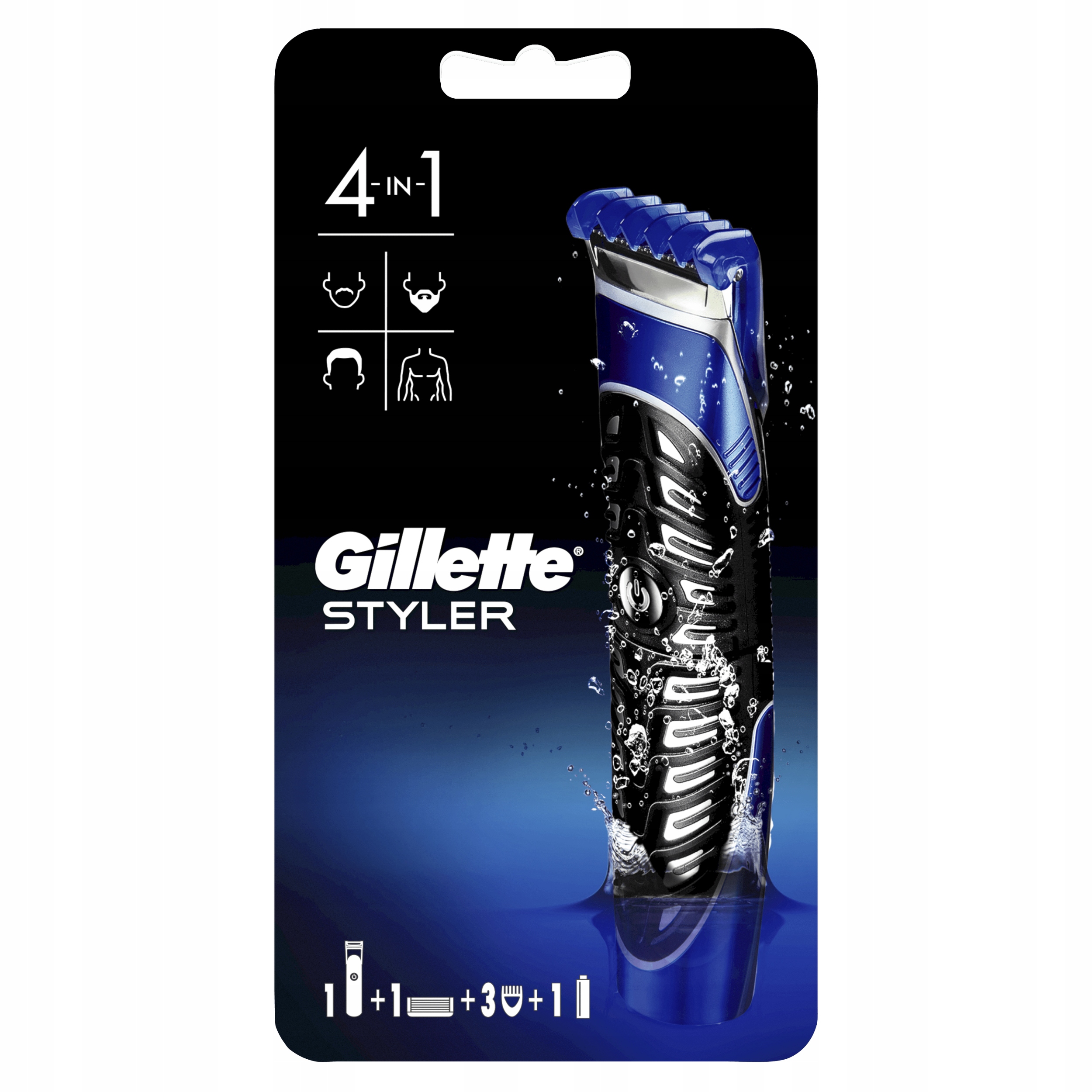 Maszynka Gillette Proglide Styler trymer 3w1 9938639929 - Allegro.pl