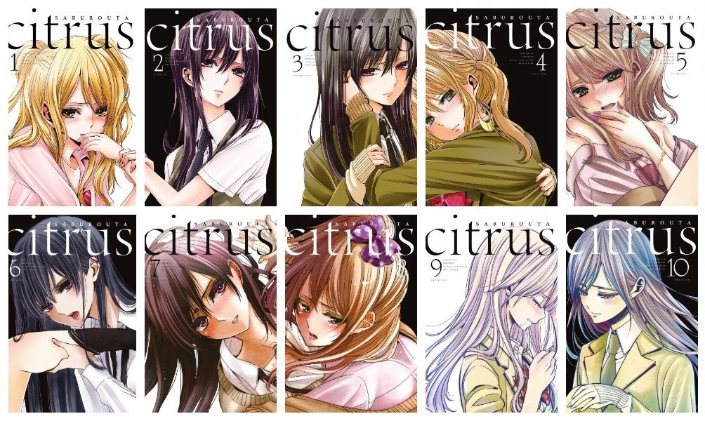 CITRUS #1-10 - KOMPLET - MANGA - NOWY (11817358679) | Komiks Allegro