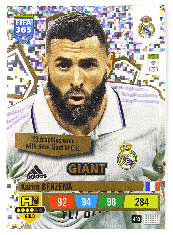 Karty Panini 2023 Benzema - Niska cena na Allegro.pl
