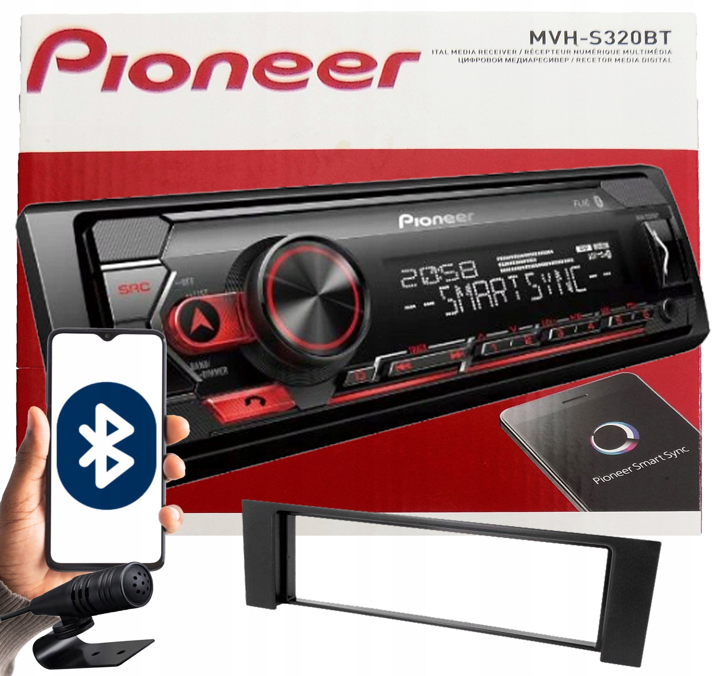 RADIO PIONEER BLUETOOTH USB AUX AUDI A4 B6 B7 - Sklep, Opinie, Cena w ...