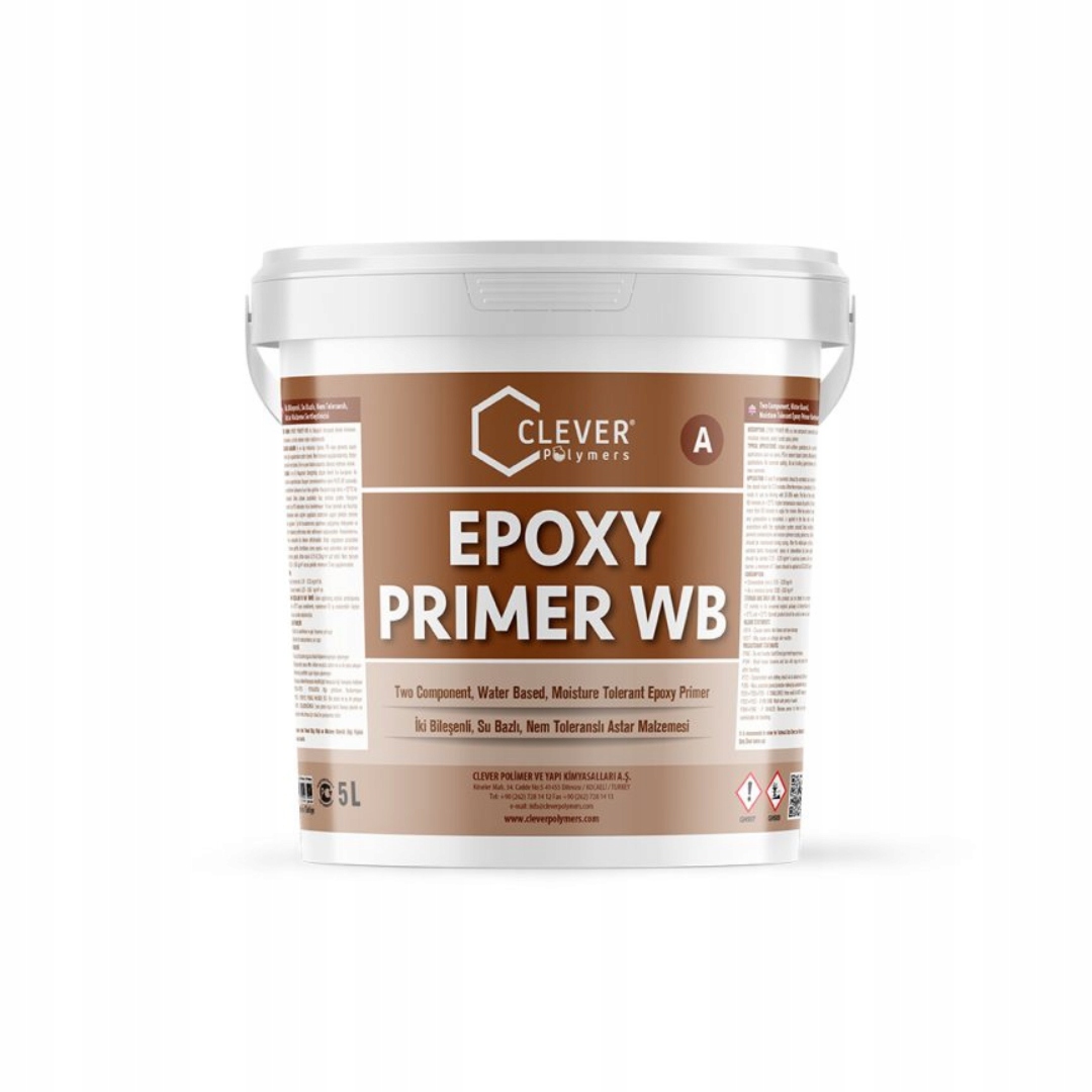 Grunt epoksydowy CLEVER EPOXY PRIMER WB 10kg na wilgotny beton ... Grunt epoksydowy CLEVER EPOXY PRIMER WB 10kg na wilgotny beton ...