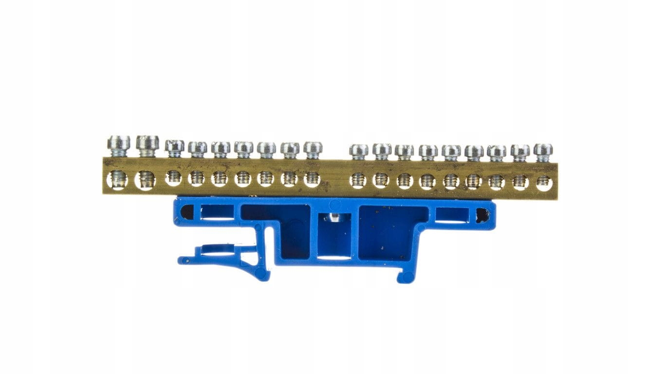 Listwa zaciskowa na szynę 18 torowa TH35 LZ 18/ niebieska Elektro-Plast ... Listwa zaciskowa na szynę 18 torowa TH35 LZ 18/ niebieska Elektro-Plast ...