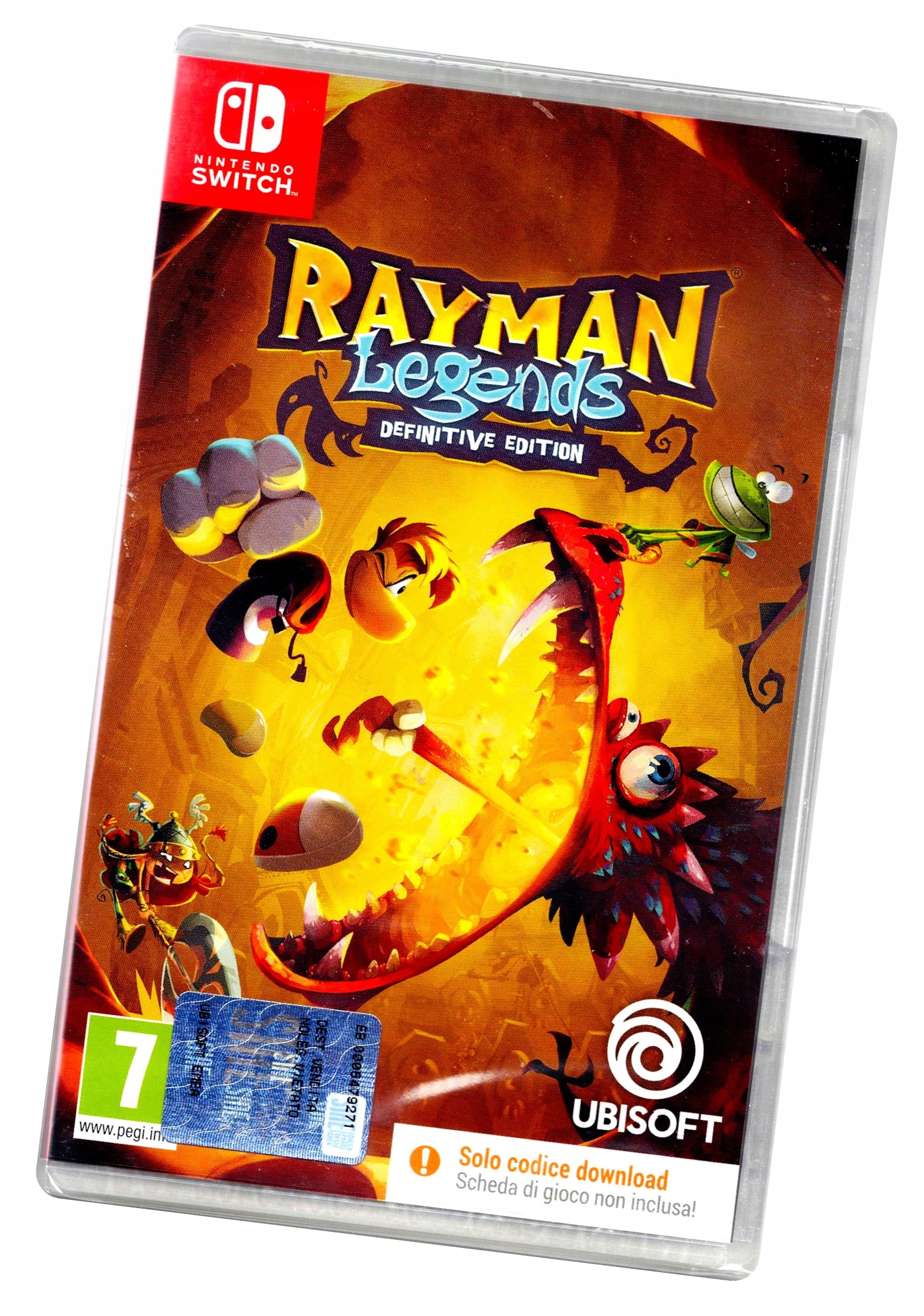 Rayman Legends Definitive Edition (Nintendo Switch) (code in box ...