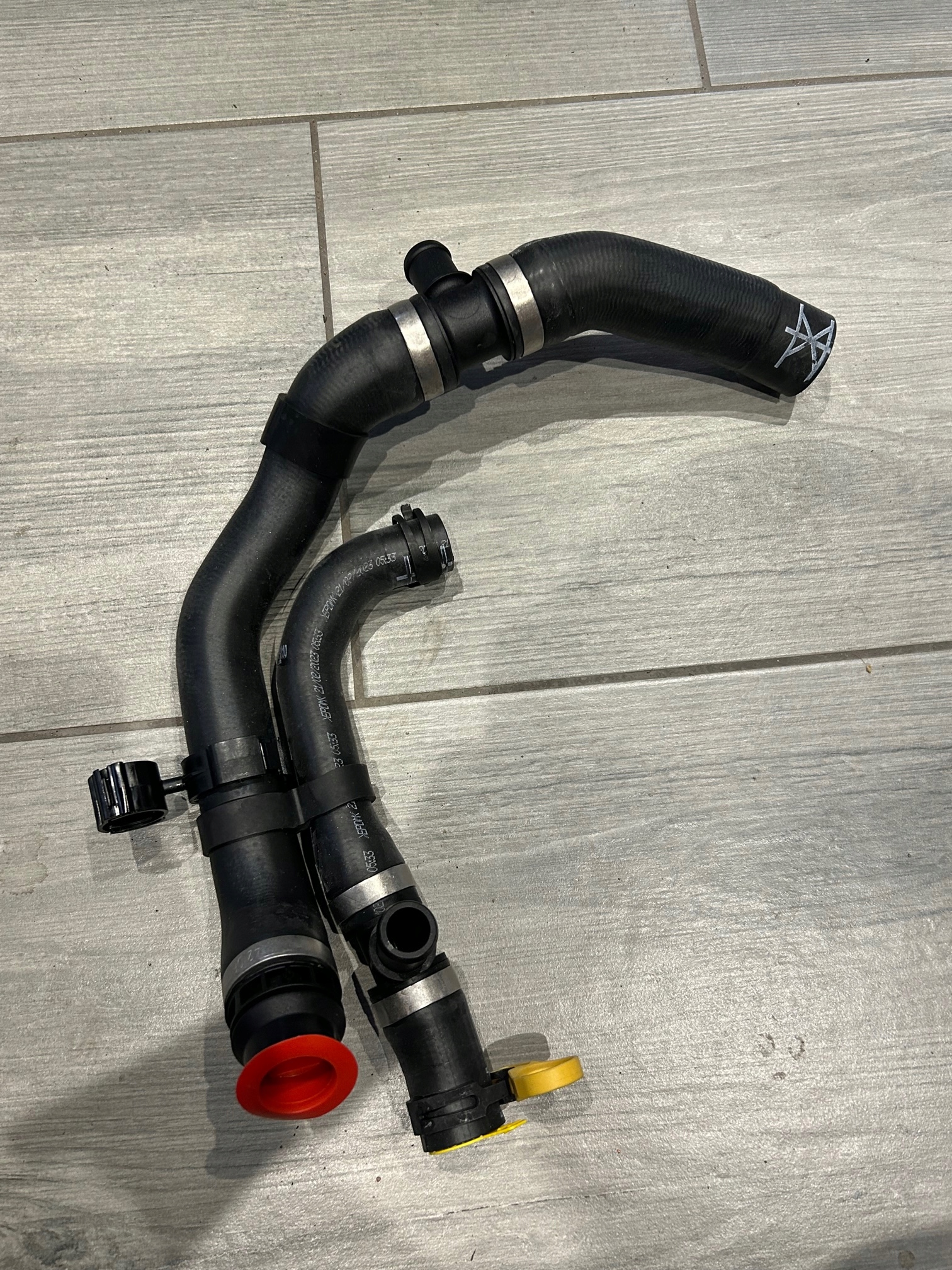 VW T6.1 7LA PRZEWÓD RURA WĄŻ WODY 7LA122101A NOWY ORYG za 150.00PLN z ...