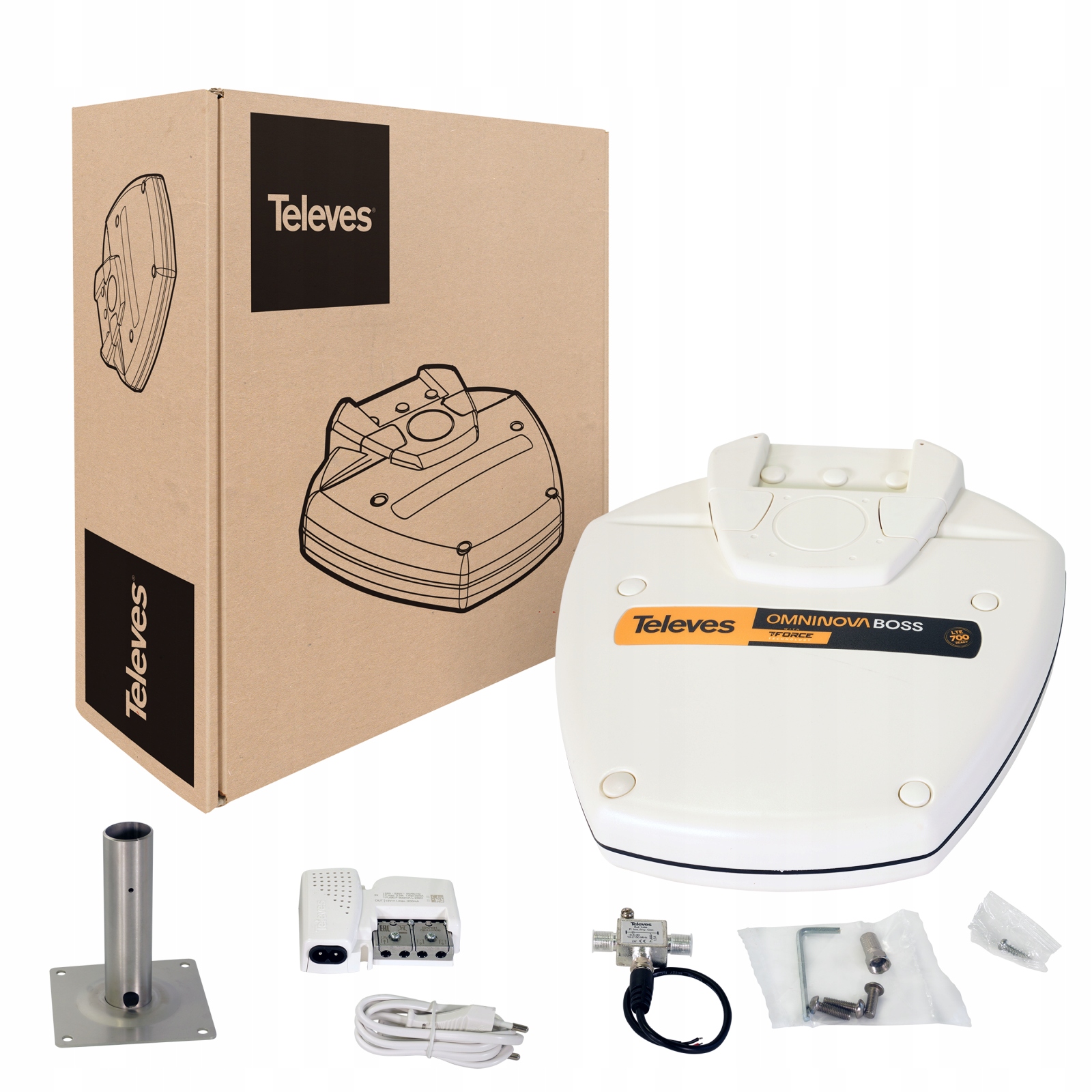 Antena Televes DVB-T2 COMBO UHF/VHF OMNI-NOVA BOSS 144422 KAMPER JACHT TIR - Sklep, Opinie, Cena ...