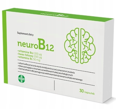 NeuroB12, 30 kaps. • Cena, Opinie - Allegro