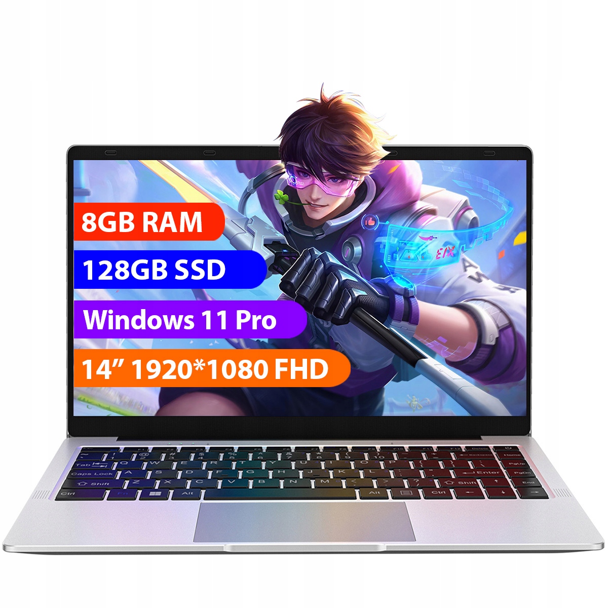 Laptop 14" Intel Celeron J4105 8GB RAM 128GB SSD 1920*1080 Windows 11 pro - Sklep, Opinie, Cena ...