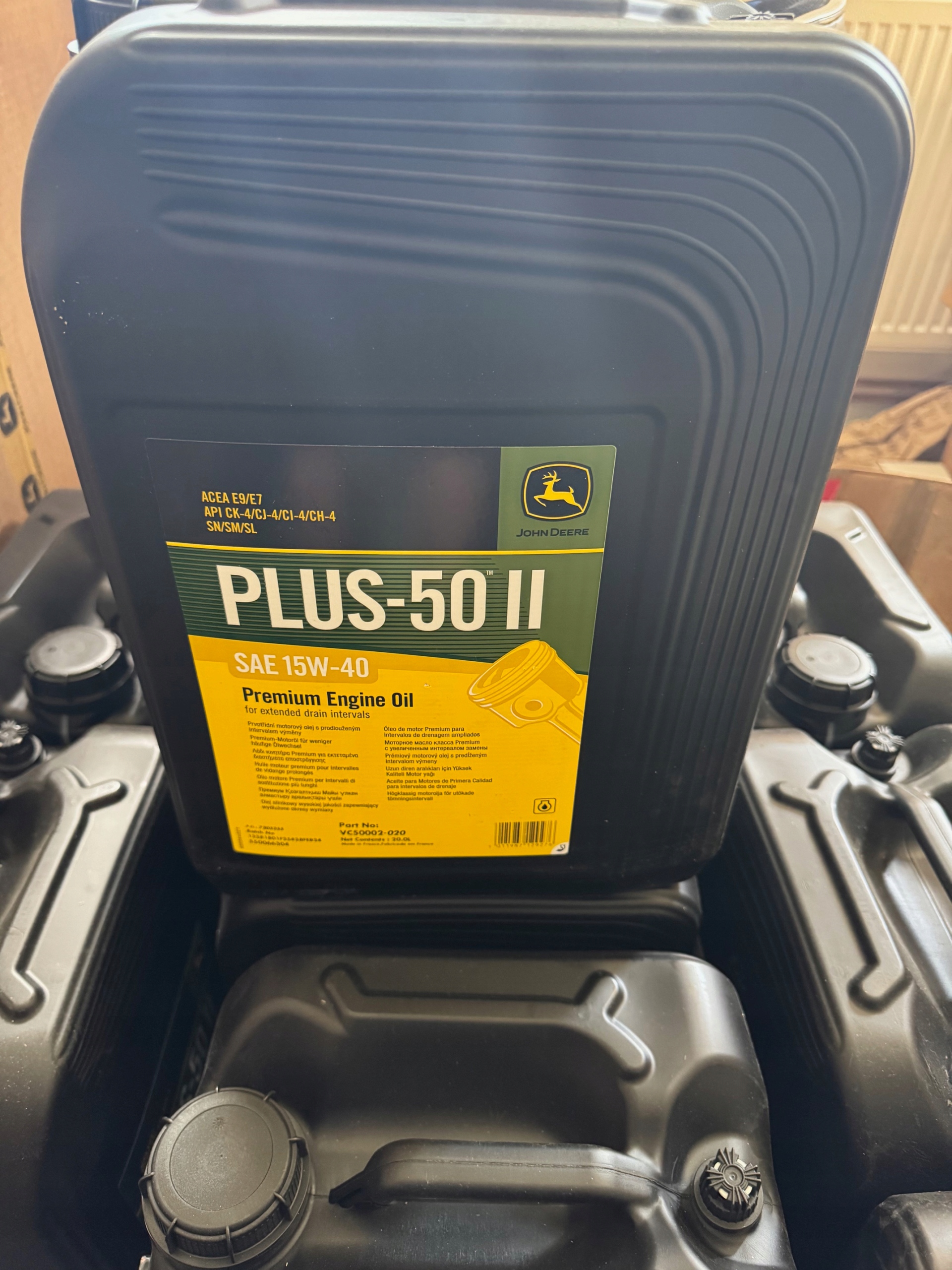 Olej silnikowy mineralny John Deere OE Plus-50 II 20 l 15W-40 ...