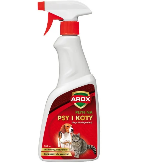 Płyn przeciwko kotom, psom Arox 0,5 kg (5902341009580) • Cena, Opinie ...