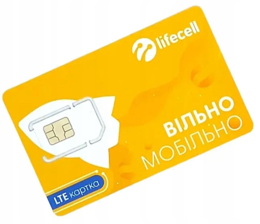 Starter Lifecell Ukraina karta SIM roaming UE, UK, Turcja - Sklep, Opinie, Cena w Allegro