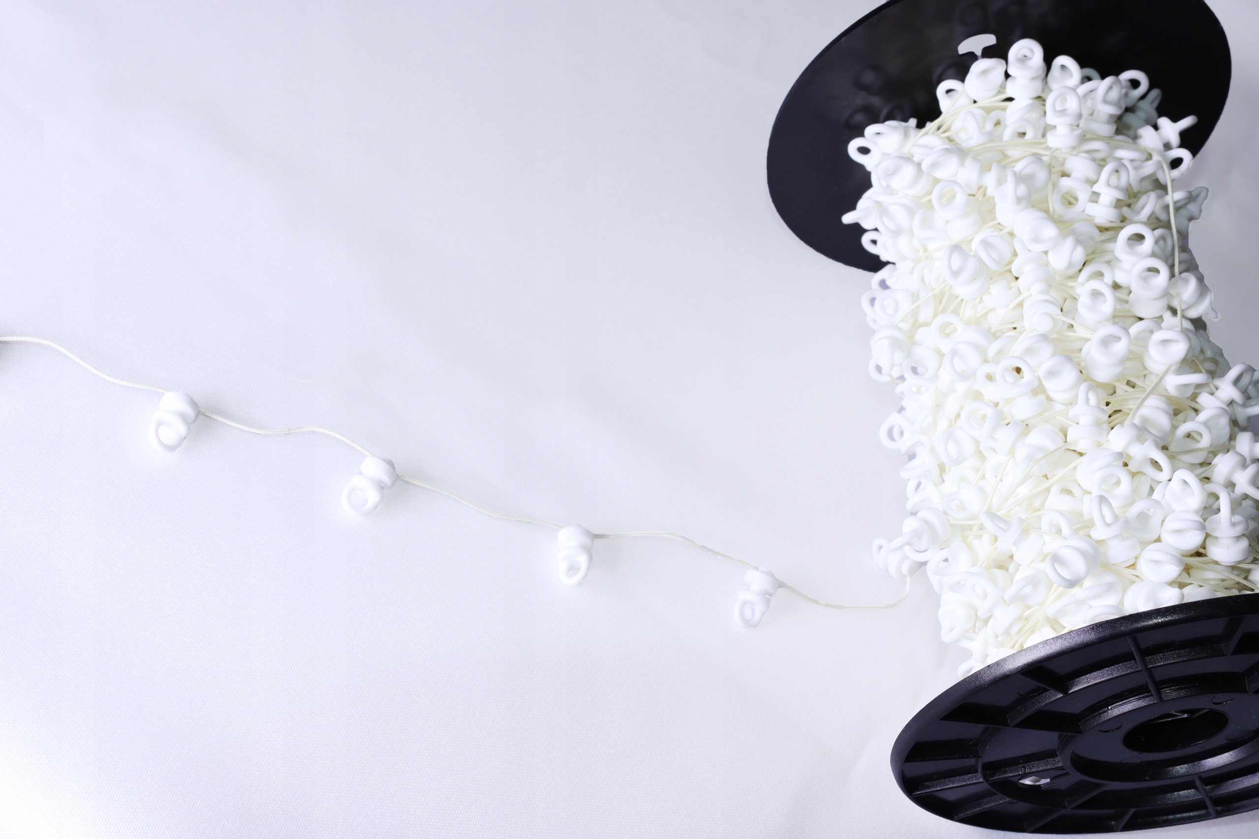 Zsinóros függönycsúszkák WAVE rendszerhez, 6 cm-es hullámkiosztással, 1 ...