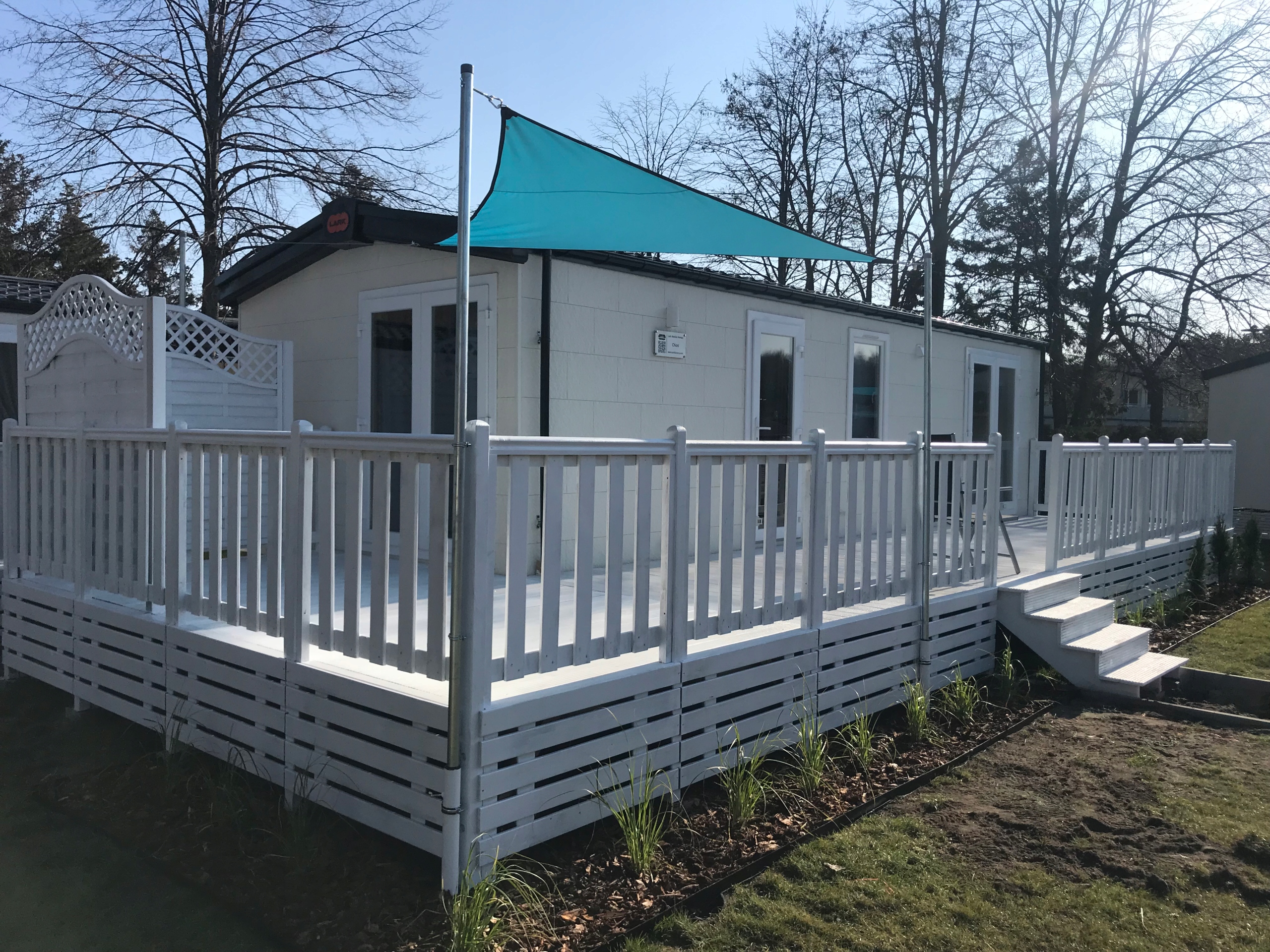 TARAS DO DOMKU HOLENDERSKIEGO MOBILNEGO MODUŁOWEGO MONTAŻ GRATIS !!!! • Cena, Opinie • Podesty i ...