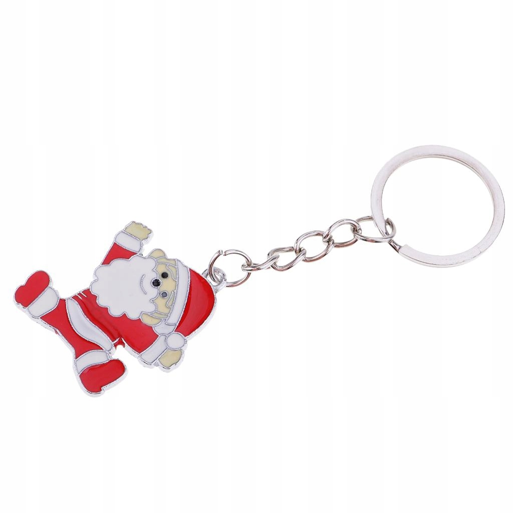 Alloy Chrismas Santa KeyRings Snowflake Key Chains Christmas Santa 8 ...