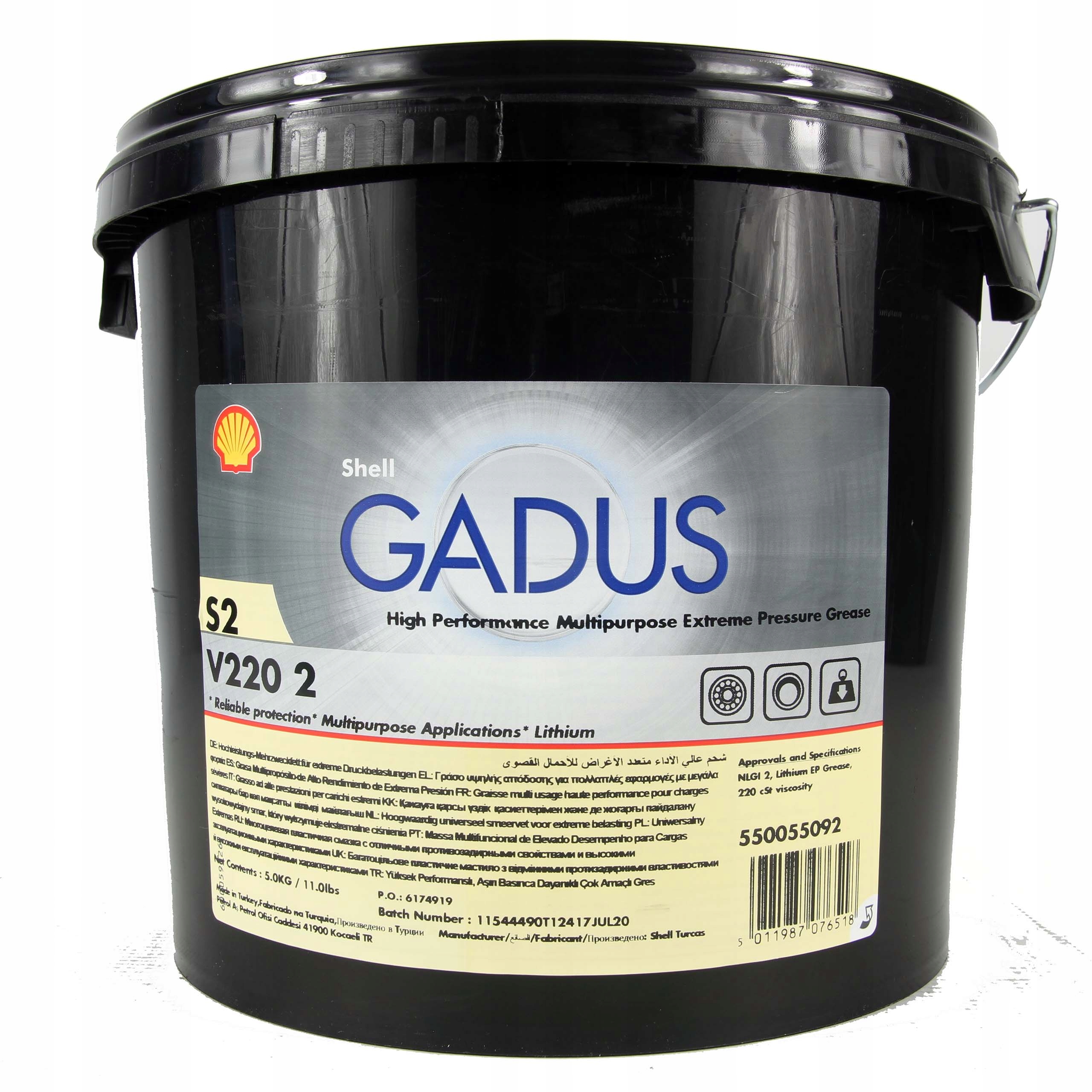 Smar Shell Gadus S2 V220 2 (5KG) za 176 zł z Sulechów - Allegro.pl ...