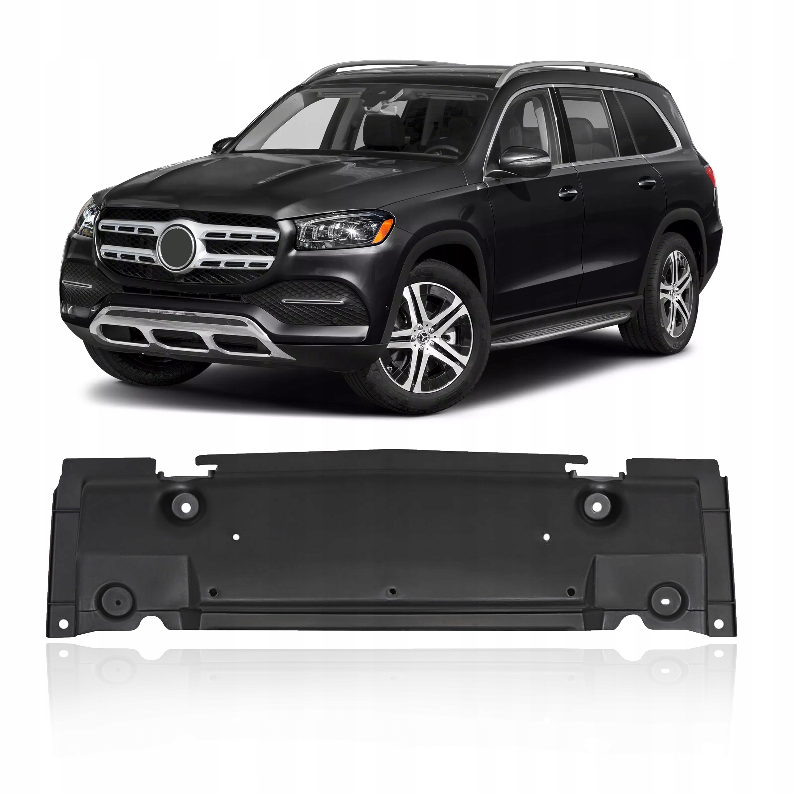 MERCEDES GLS X167 2019 OSŁONA PRZEDNIEGO ZDERZAKA A1675200000 ...